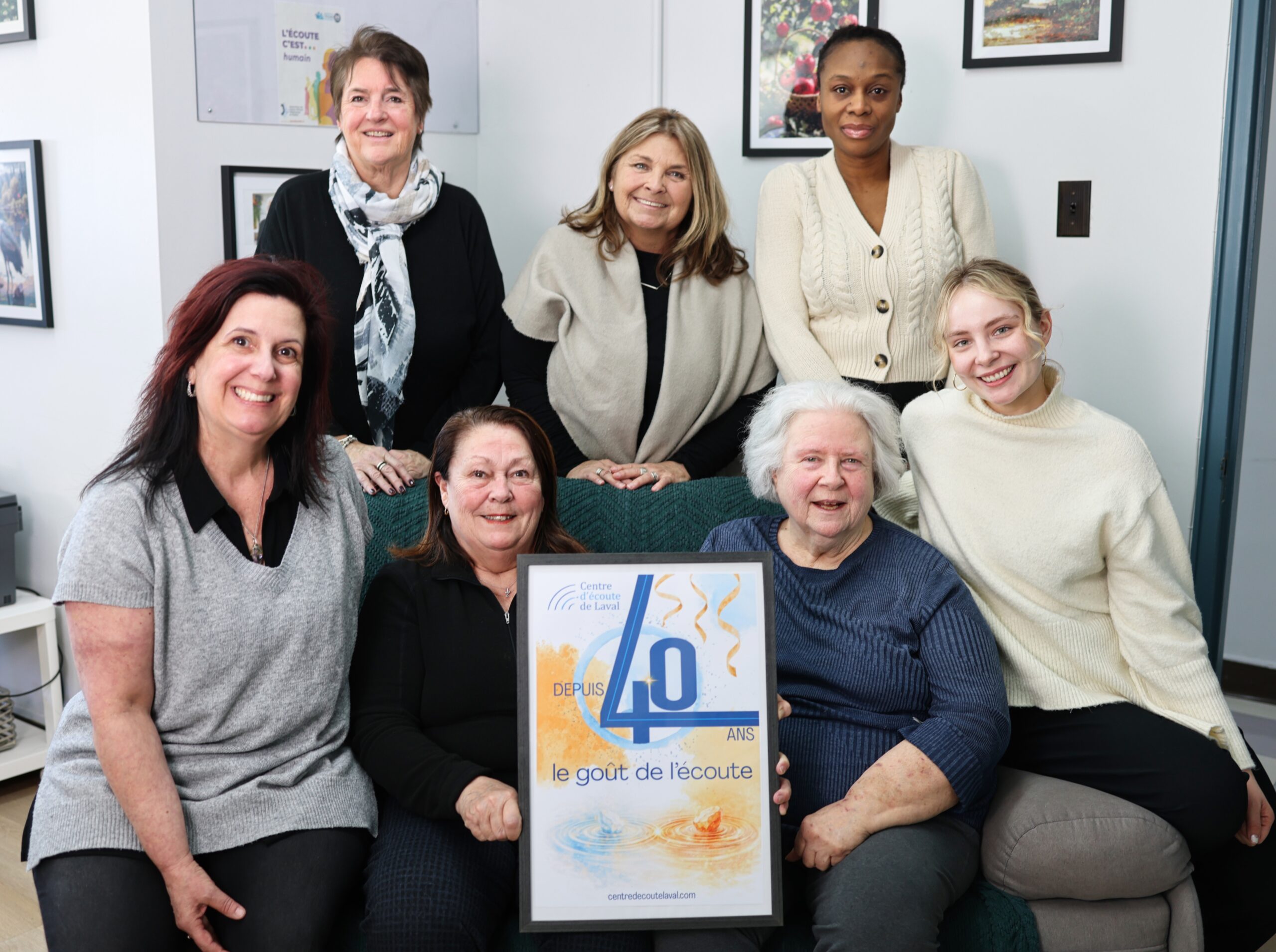 Le Centre d’écoute de Laval lance son 40e anniversaire – Média Laval